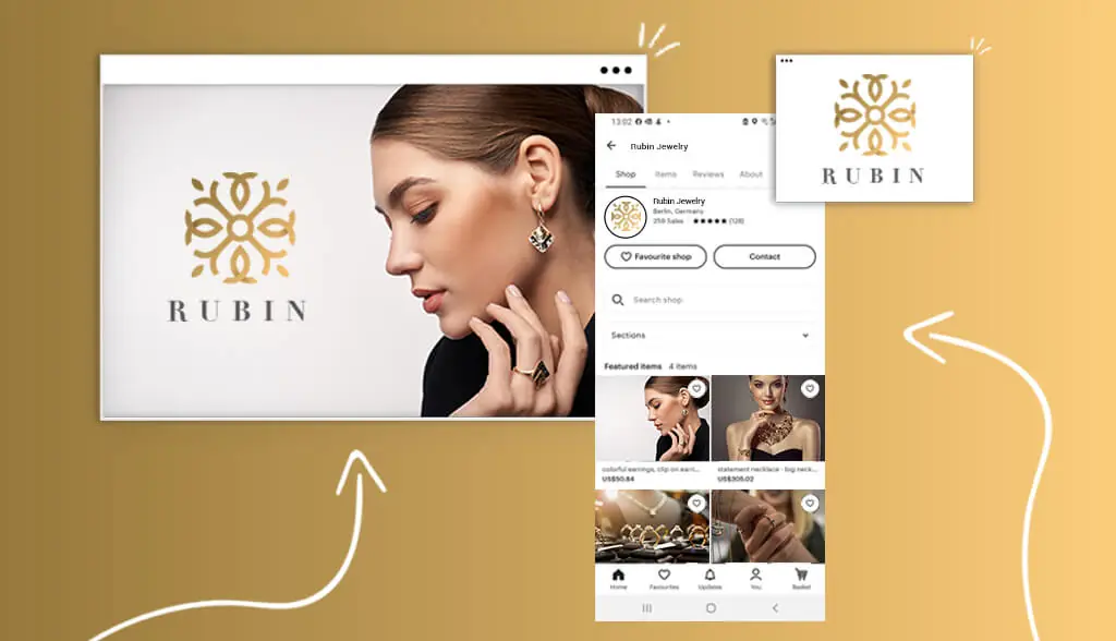 Comment créer un logo Etsy pour votre boutique en ligne | Tailor Brands