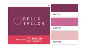 Pink Logo Design Tips & Ideas | Tailor Brands