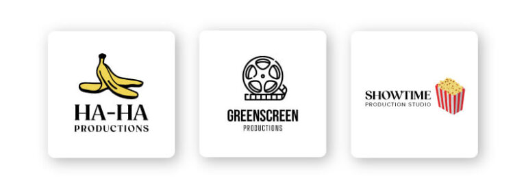 Production Company Logo Maker & Design Ideas | Tailor Brands