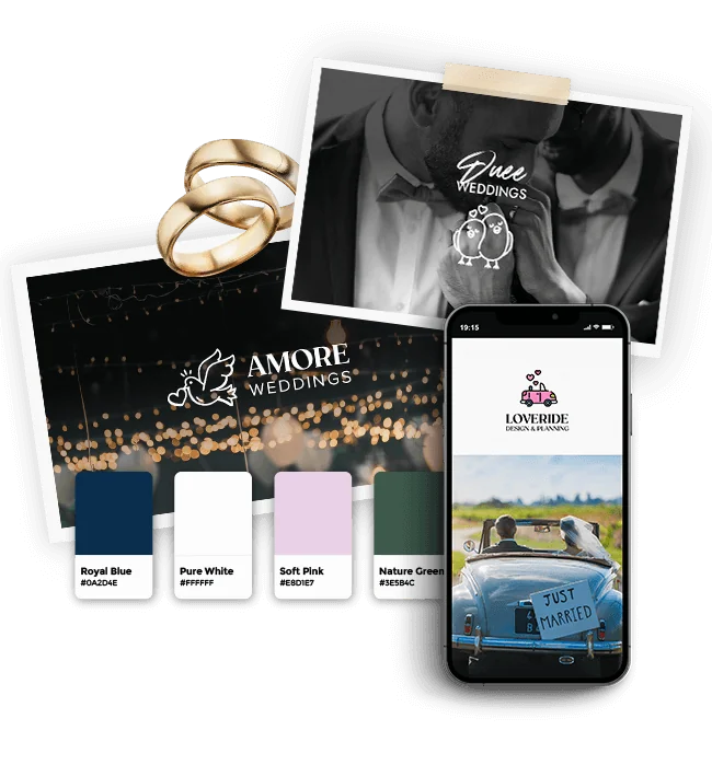 Wedding Logos - Create a Wedding Logo Design in Minutes | Tailor Brands