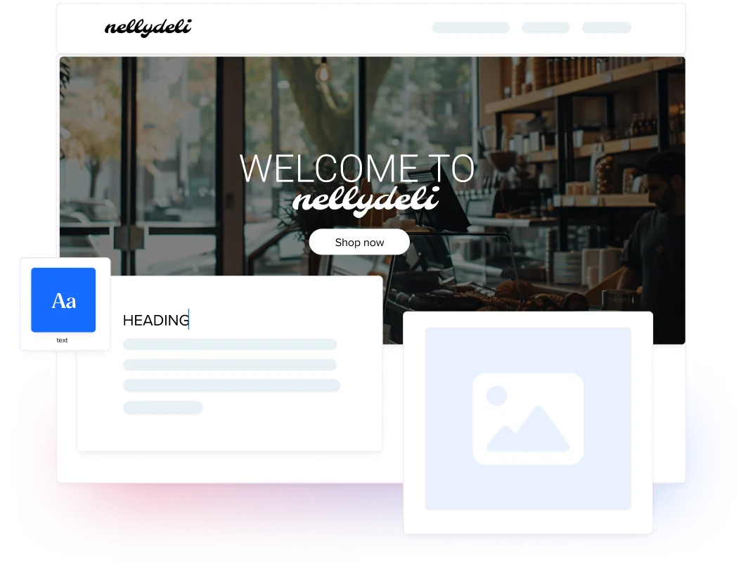 Professional Website Builder: Easily create a business website