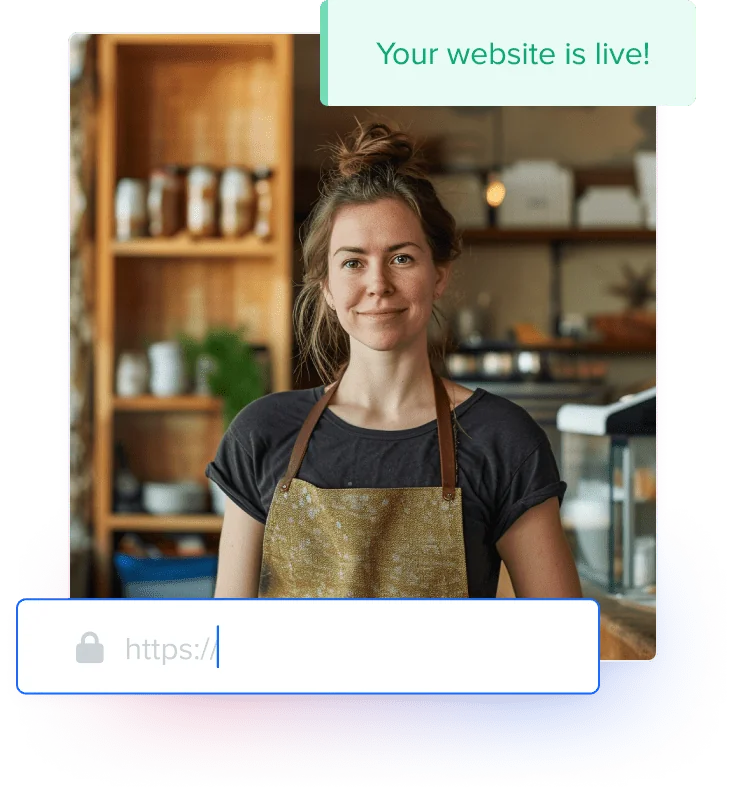 Professional Website Builder: Easily create a business website