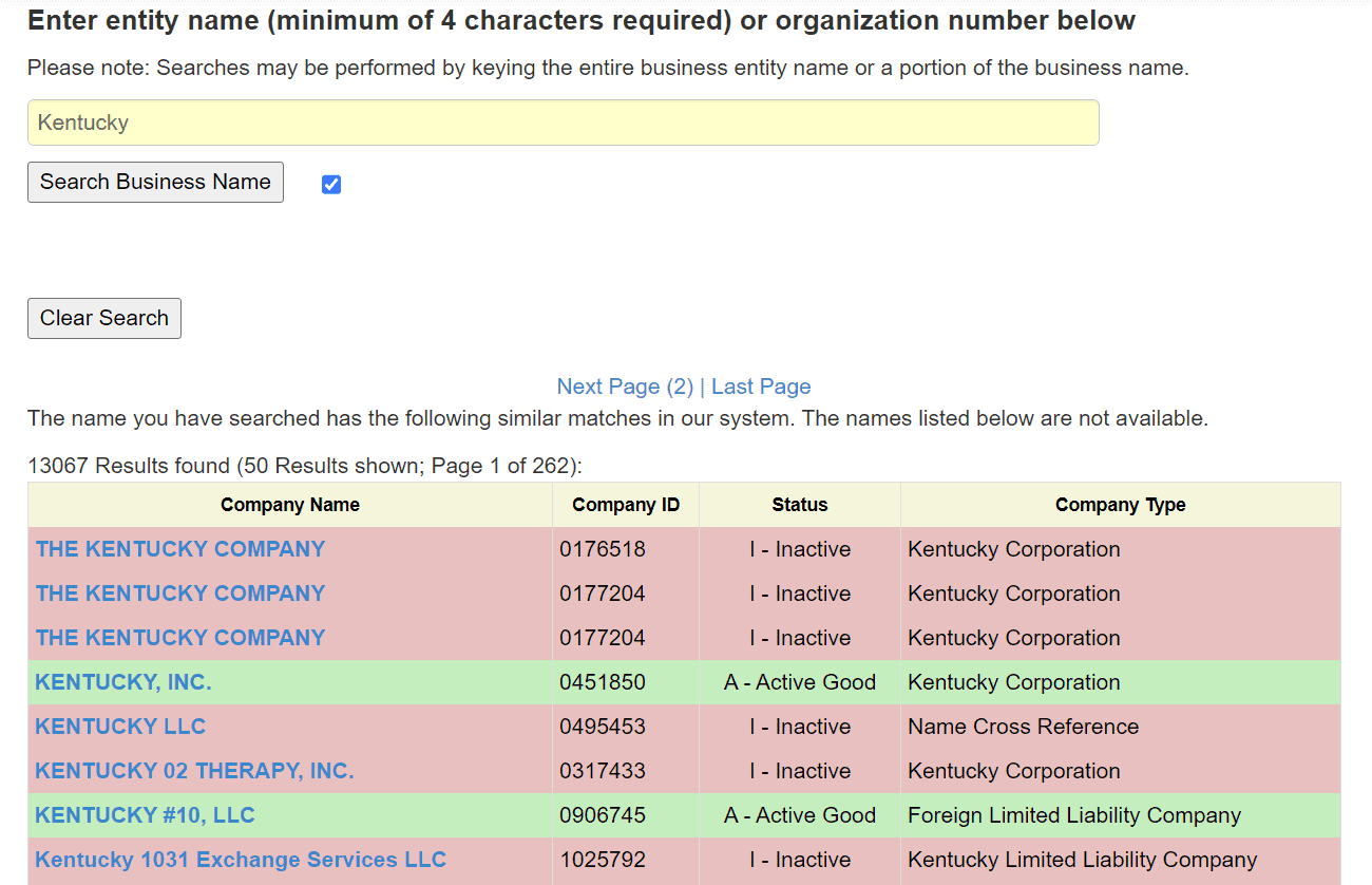 How To Do a Business Entity Search in Kentucky | Full Guide