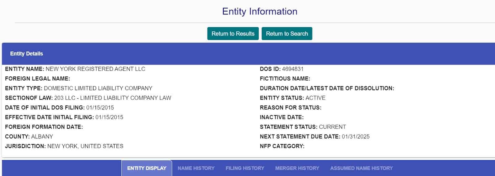 New York Business Entity Search and Choosing Your LLC name